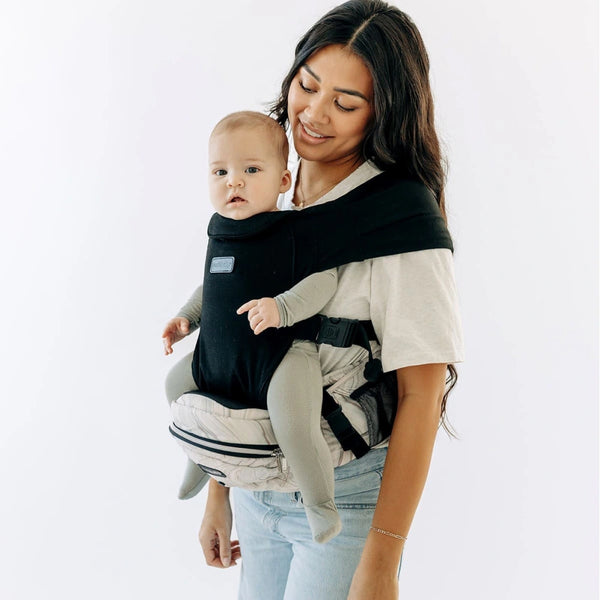 Tushbaby Hands-Free Hip Carrier | 2-in-1 Combo Baby Carrier